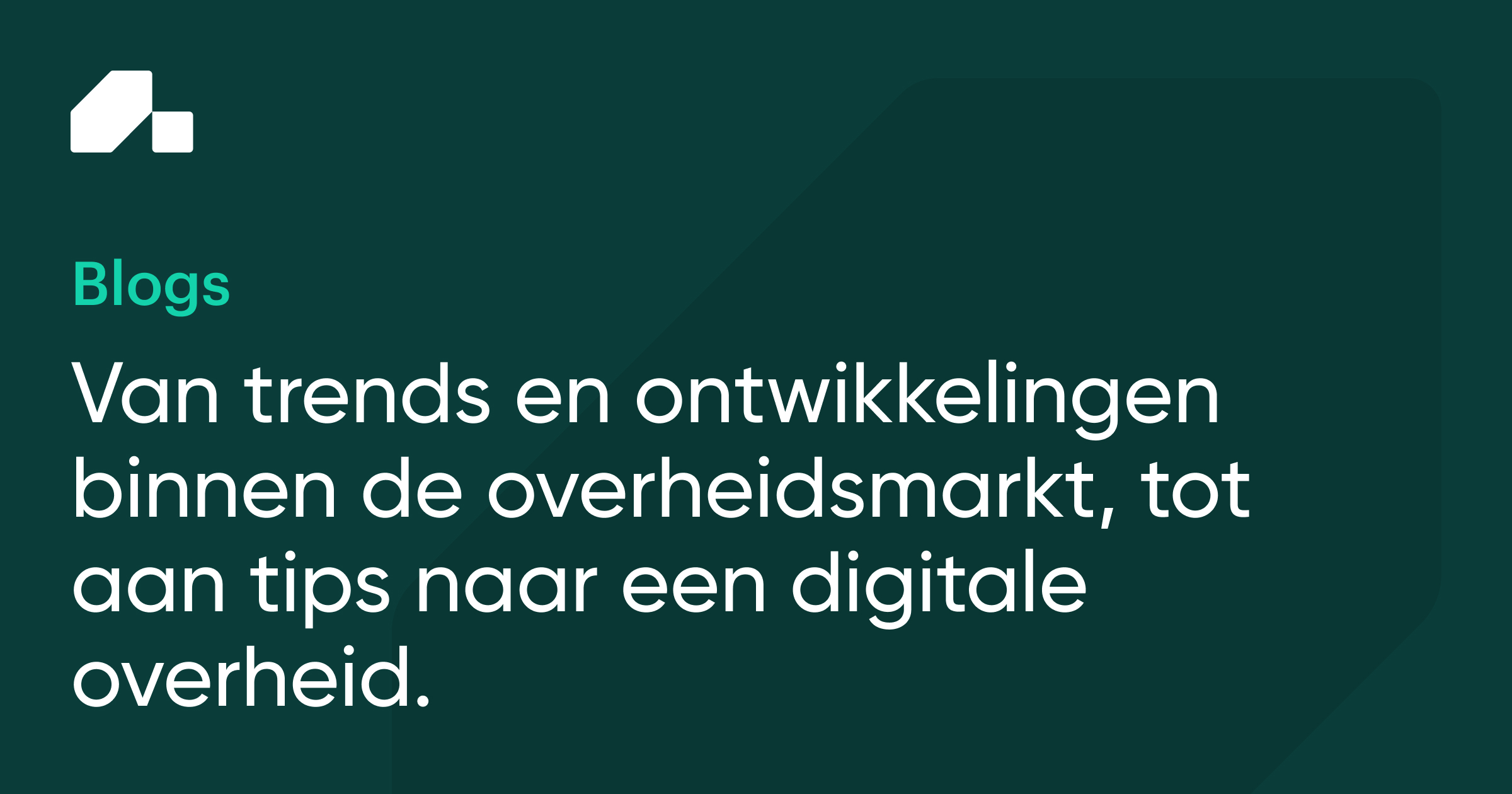 Systeem in eigen beheer